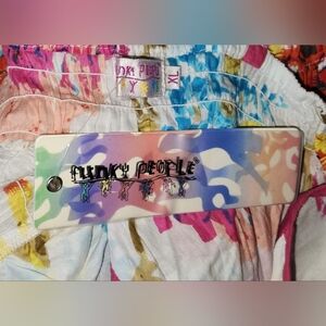 Funky People | Dresses | Nwt Funky People Floral Summer Sun Dress Sz Lg ...